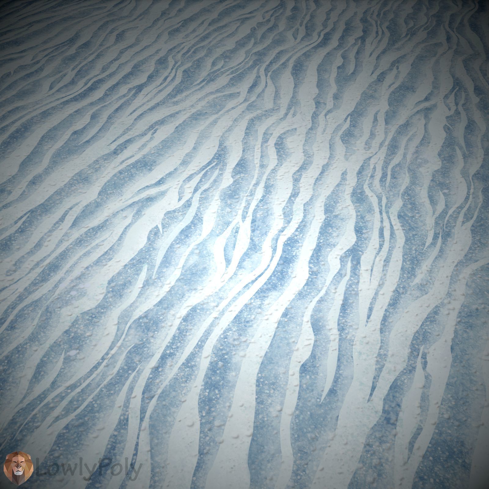 Texture Stylized Snow Vol 24 - Hand Painted Texture Pack VR / AR / low ...