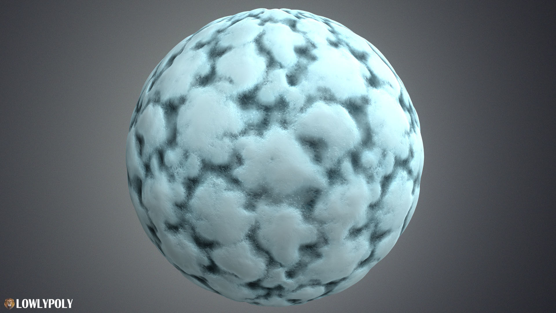 Texture Stylized Snow Vol 24 - Hand Painted Texture Pack VR / AR / low ...