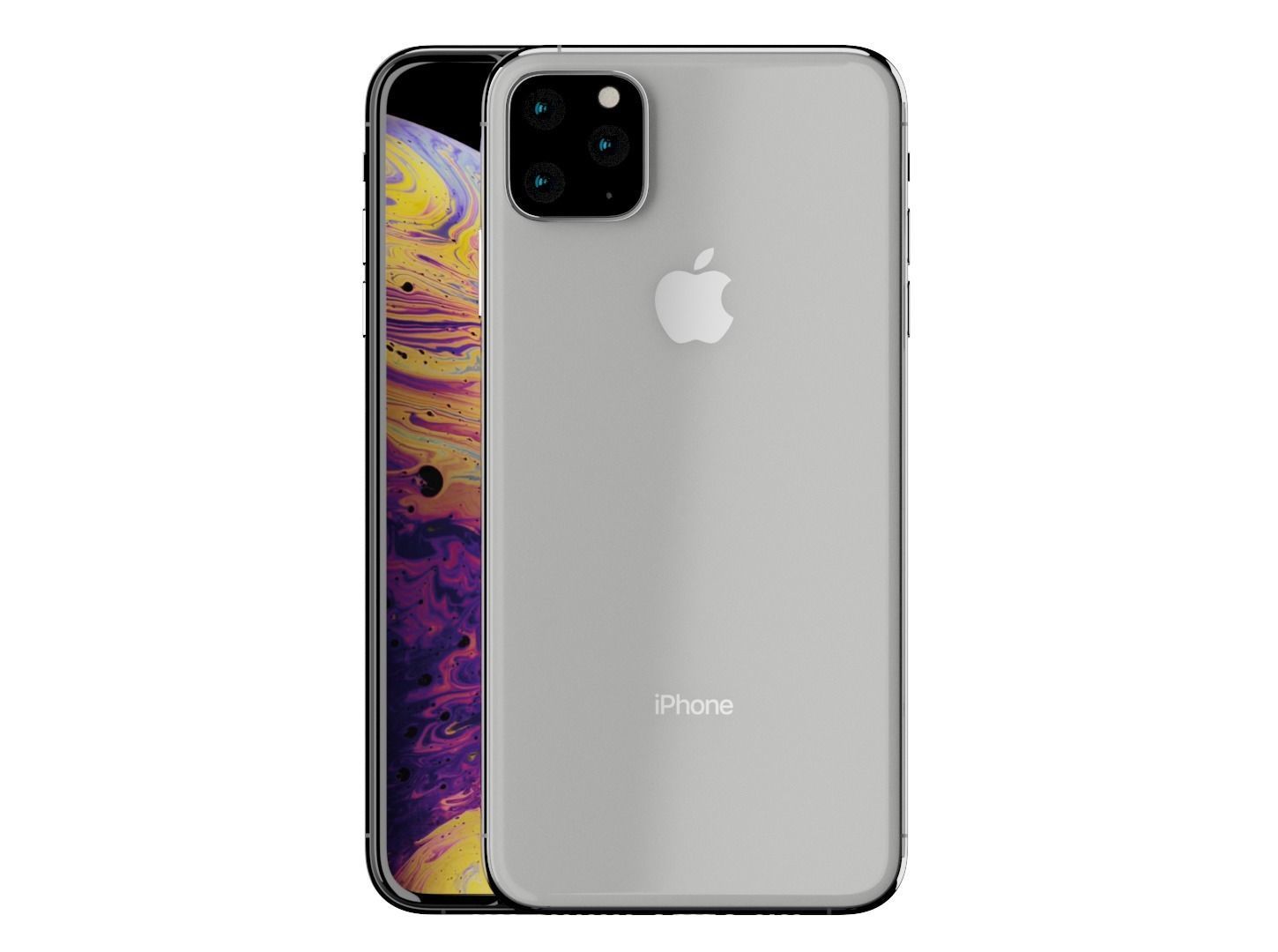 3D model Apple iPhone XI MAX All colors VR / AR / low-poly | CGTrader