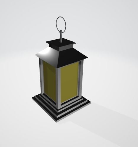 Basic Lantern 3D model | CGTrader