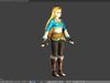 ZELDA - BREATH OF THE WILD - RIGGED - PBR 3D model rigged | CGTrader