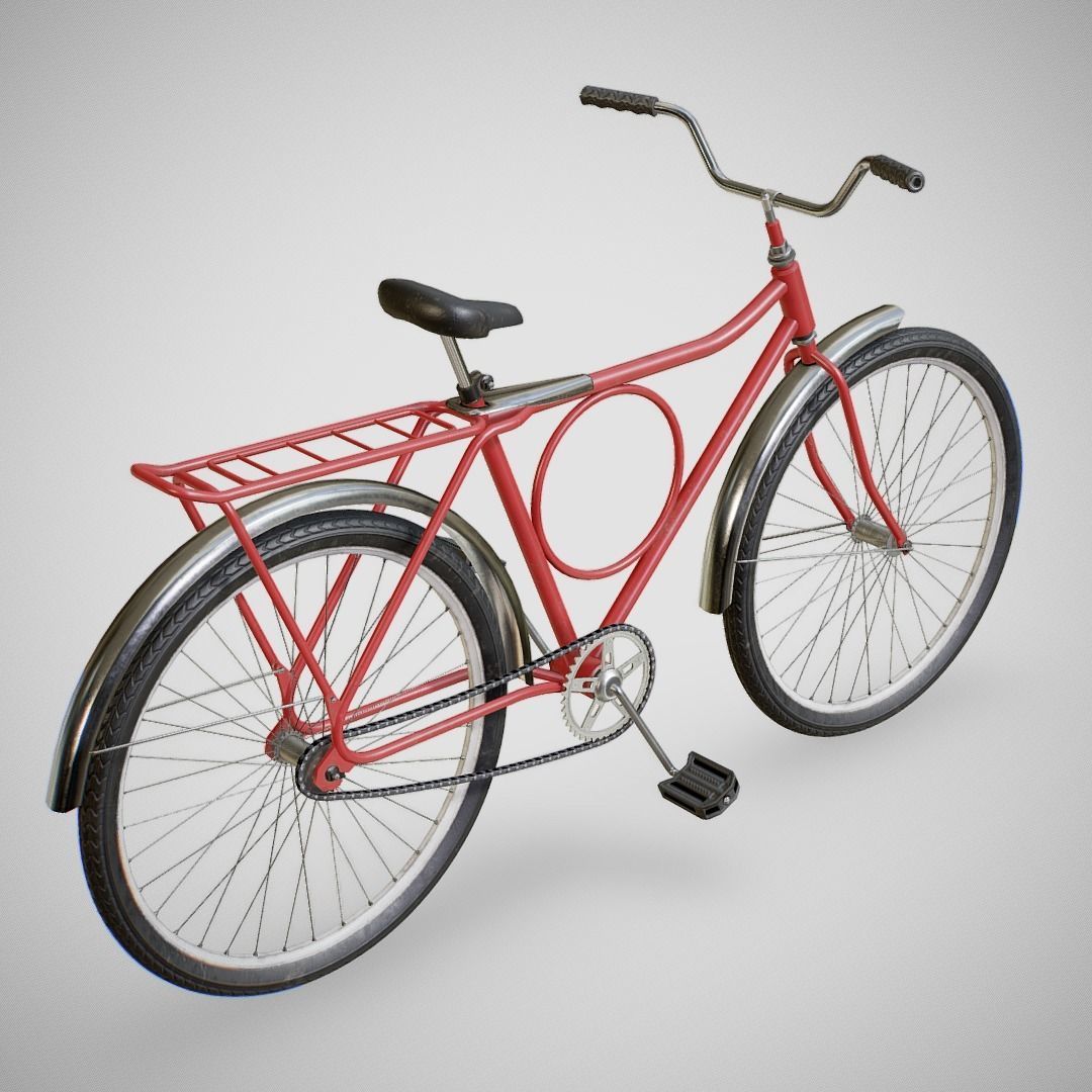 3D model Bicycle - Monark VR / AR / low-poly | CGTrader