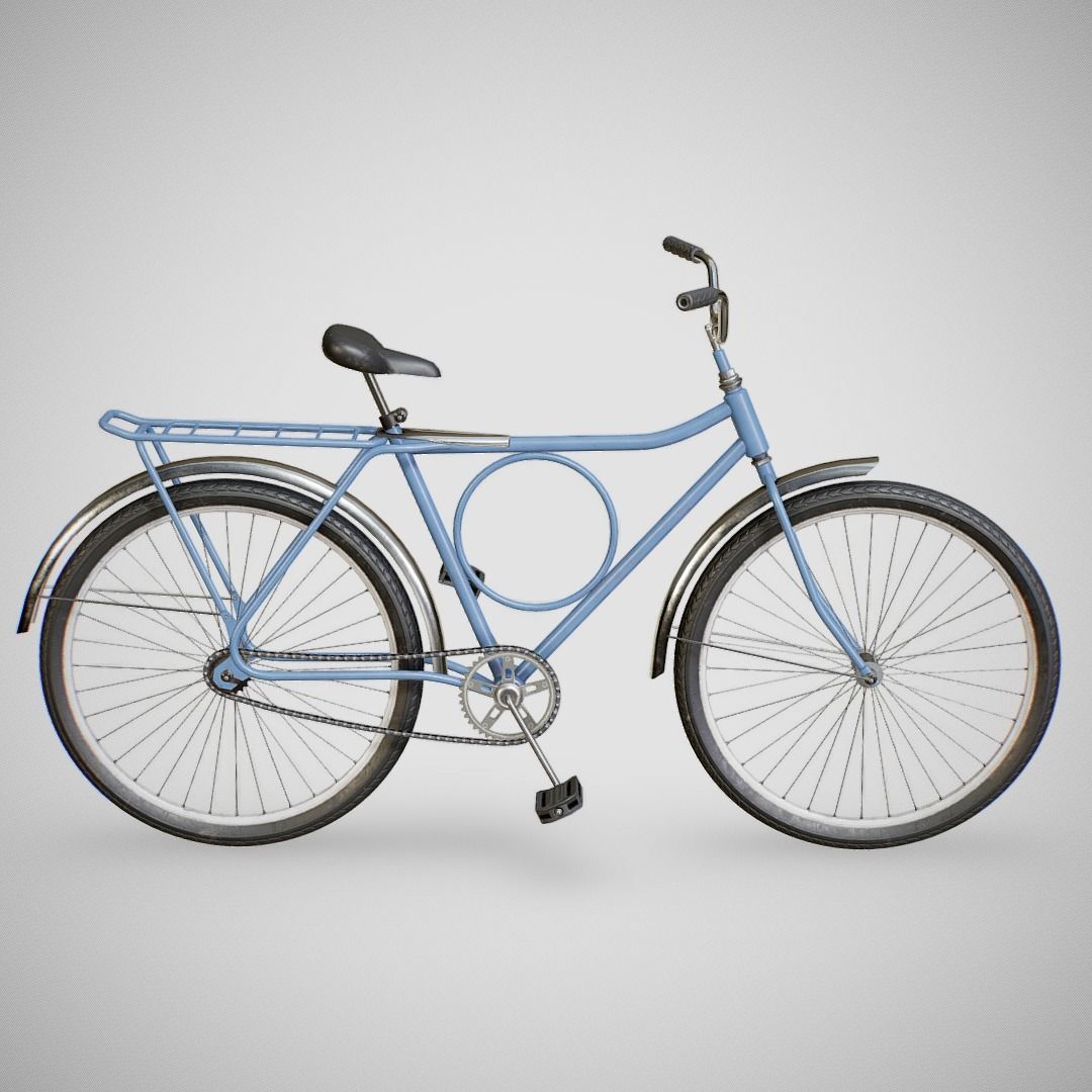 3D model Bicycle - Monark VR / AR / low-poly | CGTrader