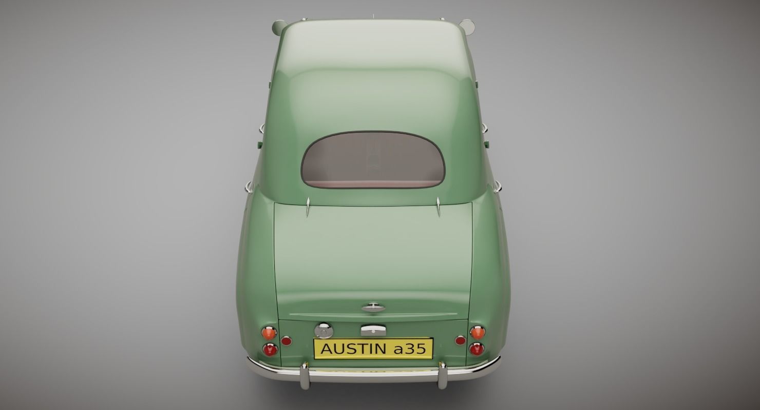 Austin a35 3D model | CGTrader
