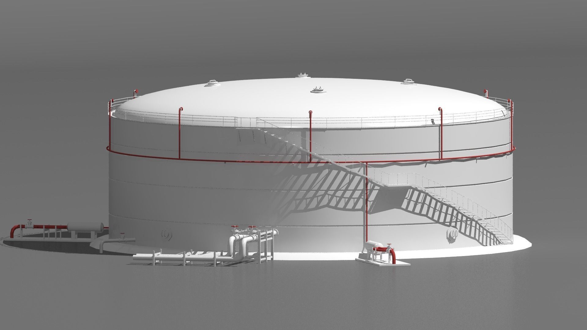 Industrial tanks 3D model | CGTrader