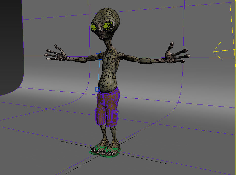 Alien Paul 3D model | CGTrader