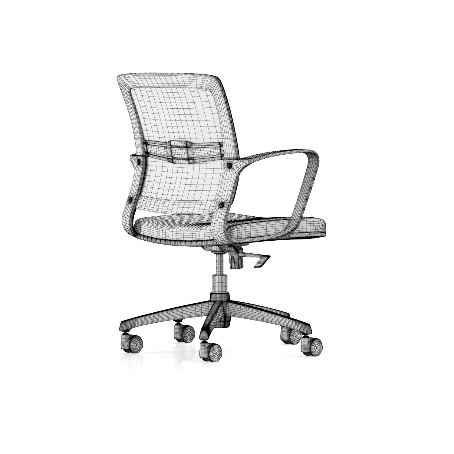 Astro Office Chair 3D model | CGTrader
