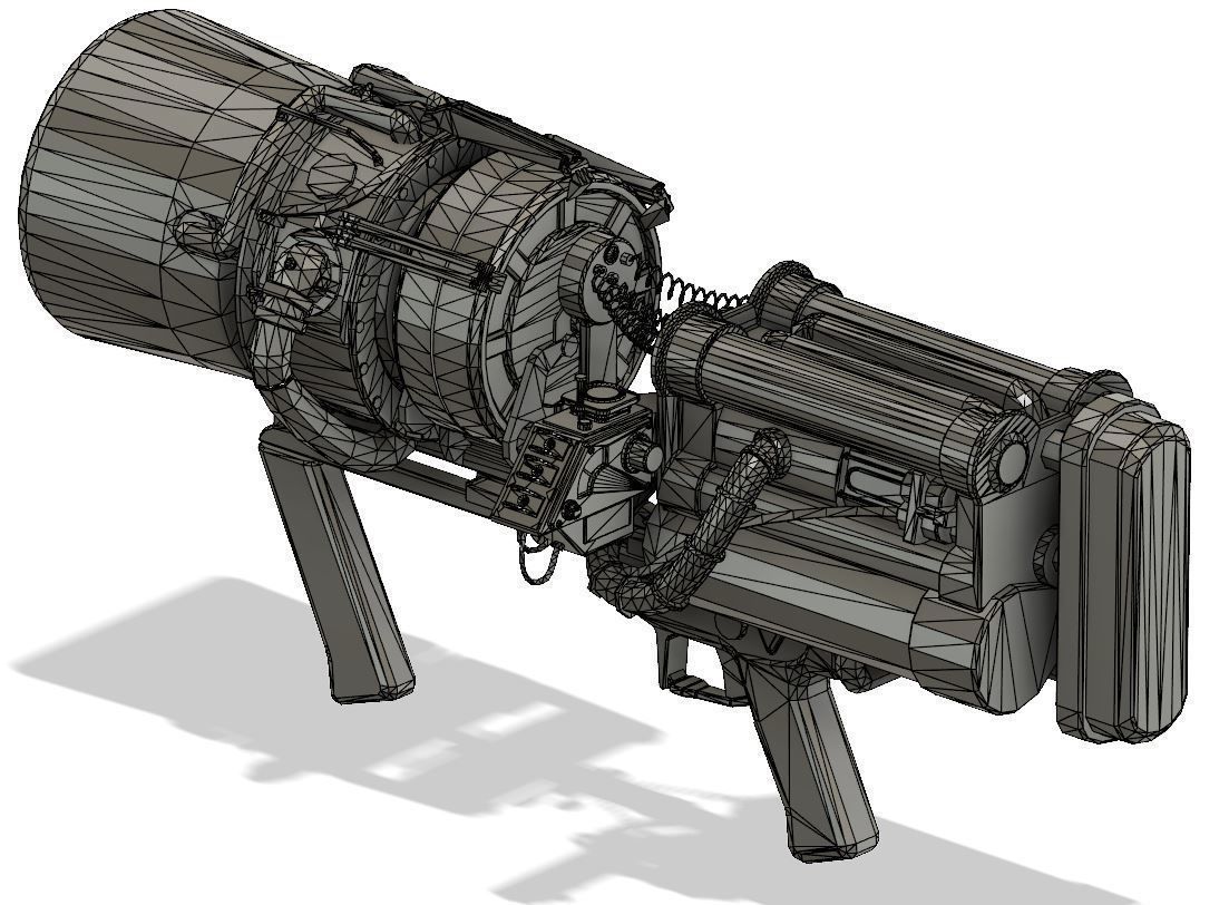 Thundergun Wonder Weapon Black Ops 3D Printable 3D model 3D printable ...