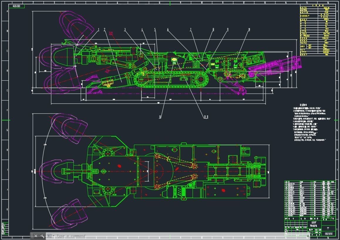 SCME EBZ132 Roadheader complete drawing 3D model | CGTrader