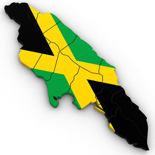 Jamaican Political Map