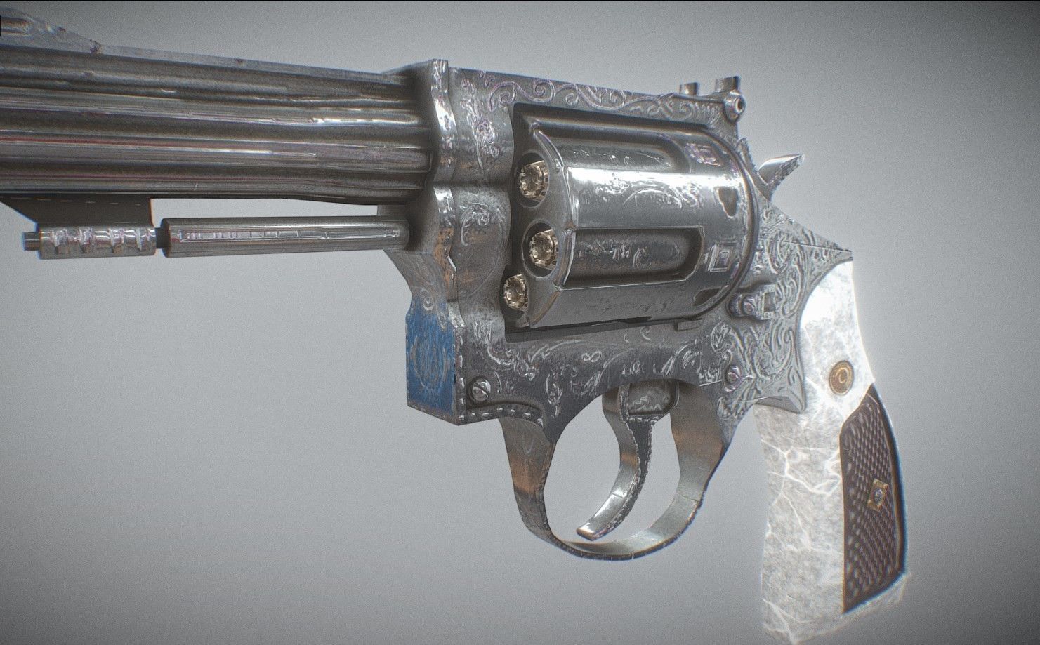 3D model Strange Guns Collection VR / AR / low-poly | CGTrader