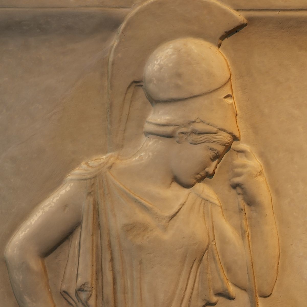 Mourning Athena relief Acropolis Museum 3D model | CGTrader
