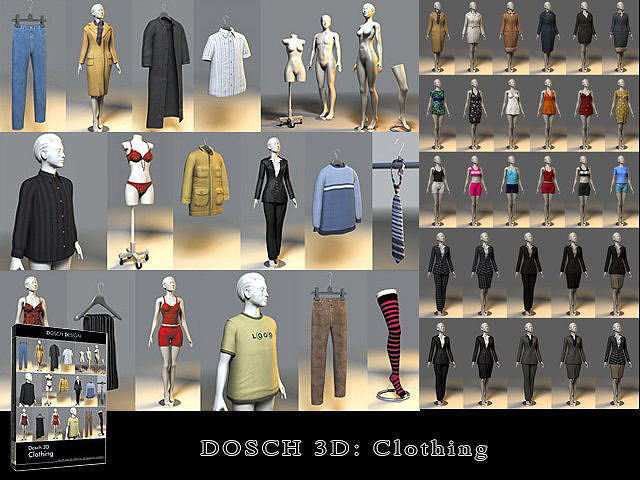 clothes store source free 3D model | CGTrader