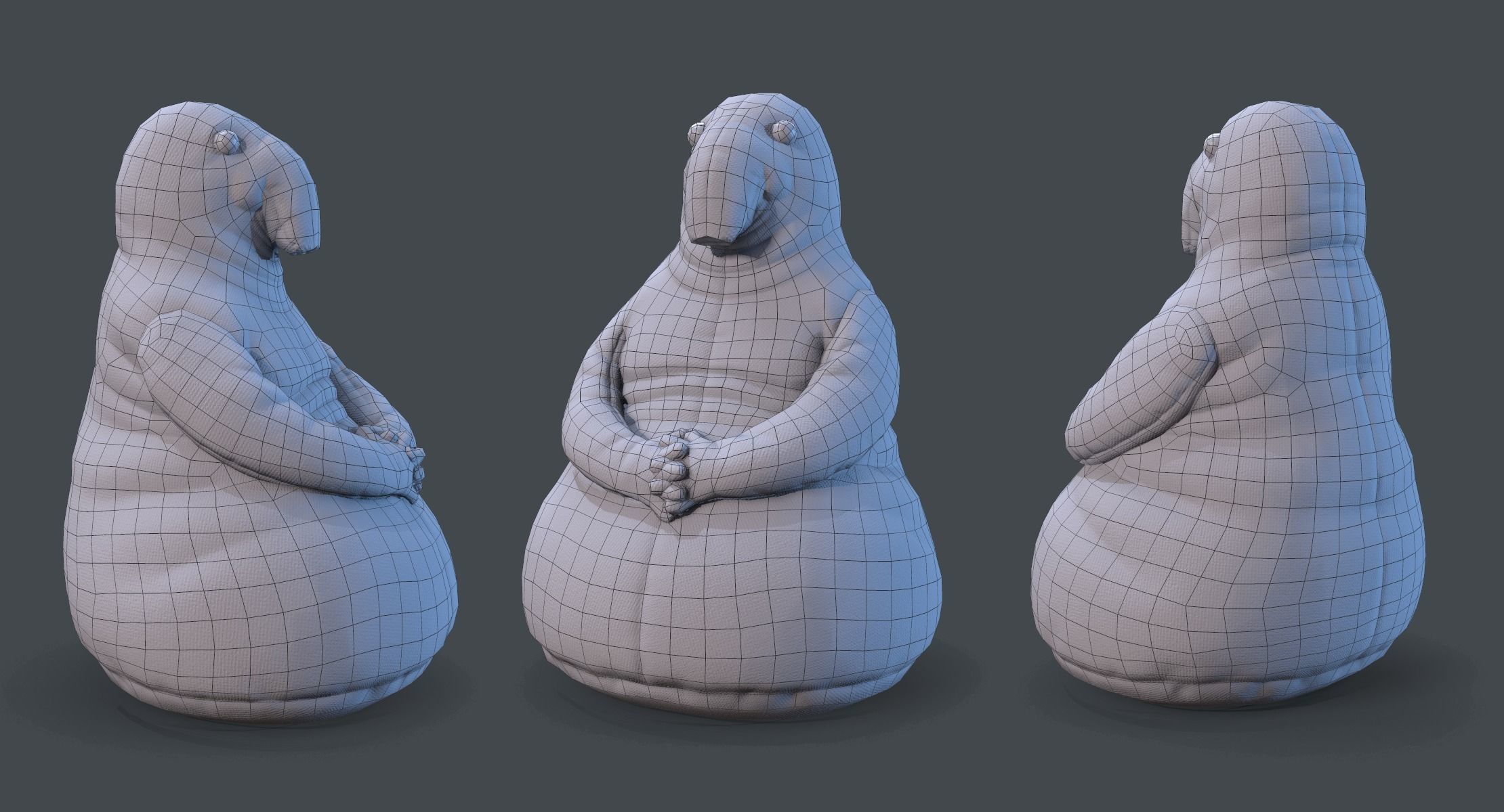 3D model Homunculus Loxodontus Toy VR / AR / low-poly | CGTrader