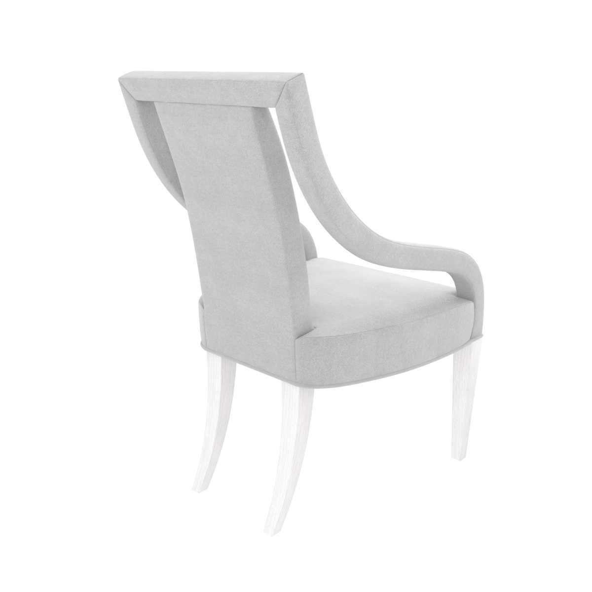 Bernhardt calista arm chair and round dining table 3d model 3D model | CGTrader