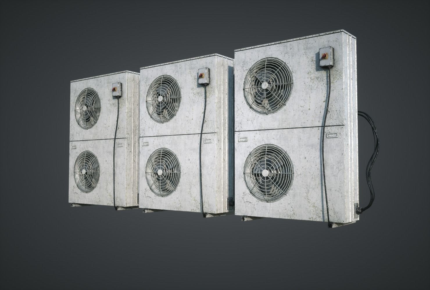 3D model External Vents Pack VR / AR / low-poly | CGTrader