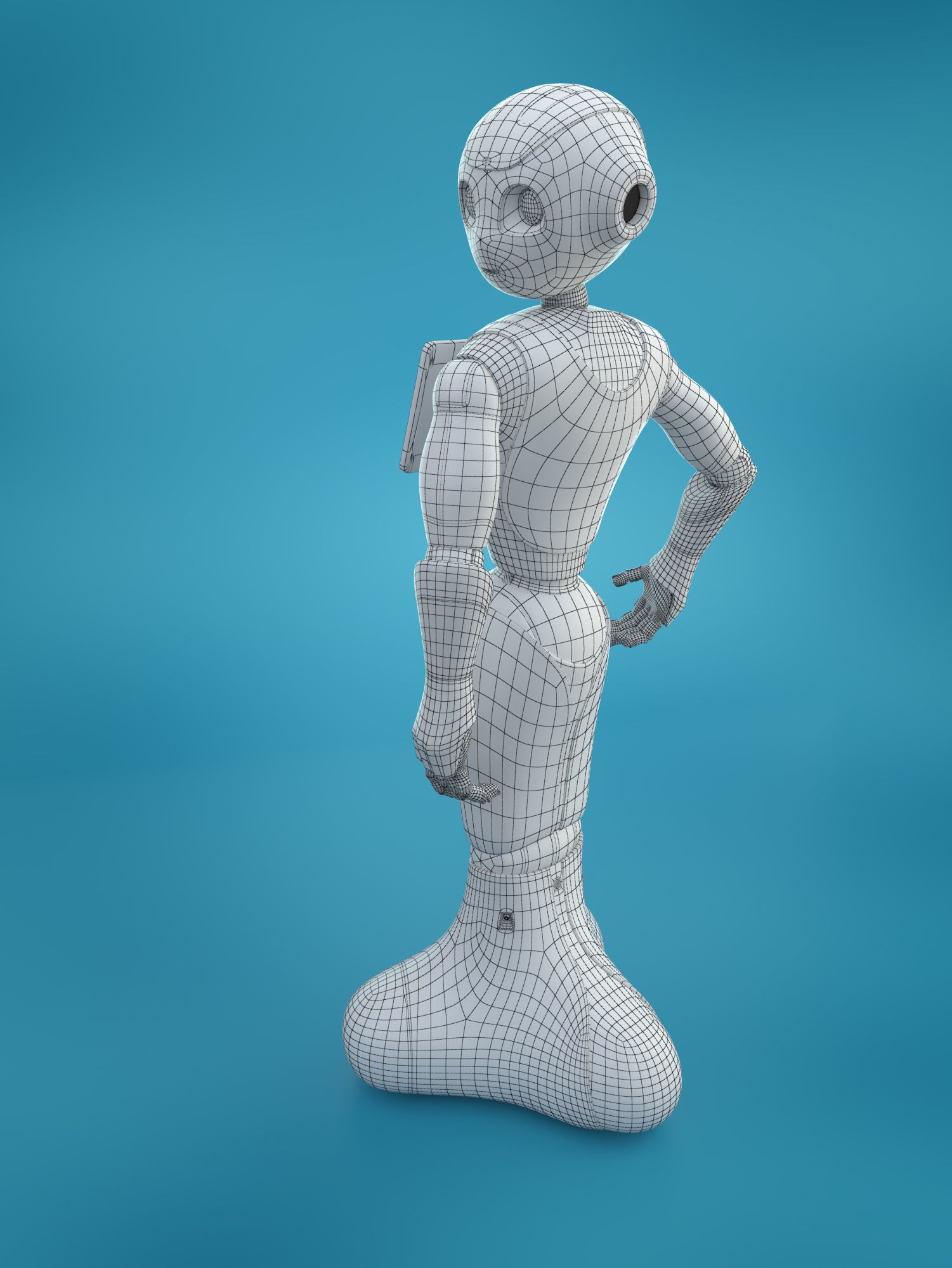 Pepper Robot 3D model | CGTrader