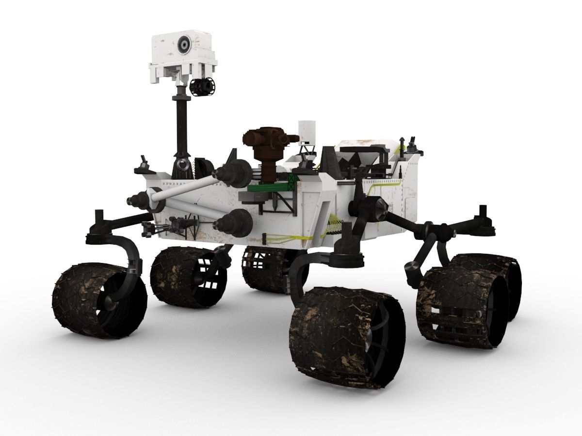 3D asset Rover Curiosity | CGTrader