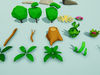 LowPoly Environment Pack free VR / AR / low-poly 3D model | CGTrader