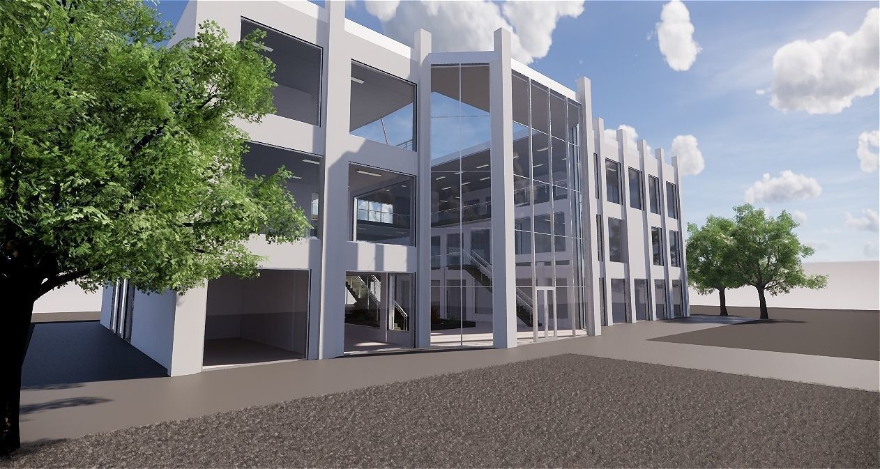 Shopping mall Revit 3D model 3D model | CGTrader