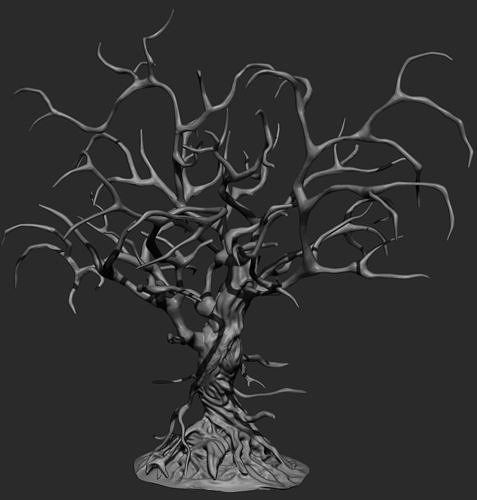 Tree Zbrush sculpting 3D model | CGTrader