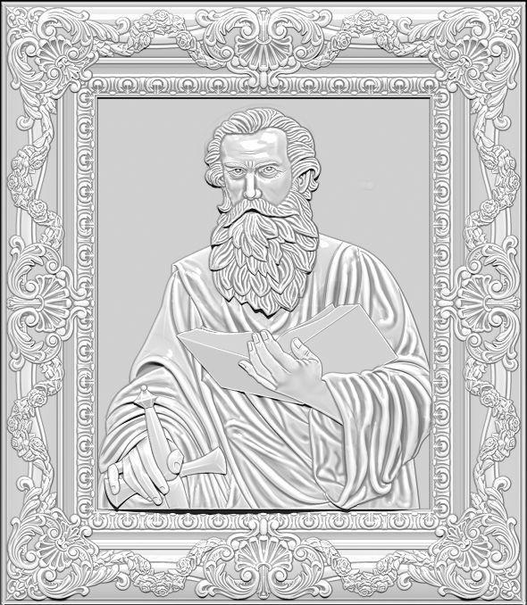 Saint paul 3d model 3D model 3D printable | CGTrader