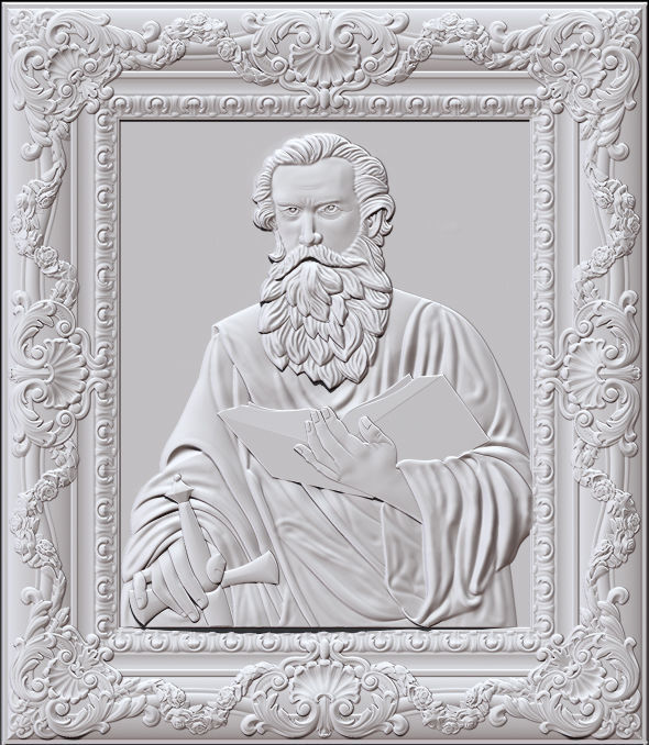Saint paul 3d model 3D model 3D printable | CGTrader