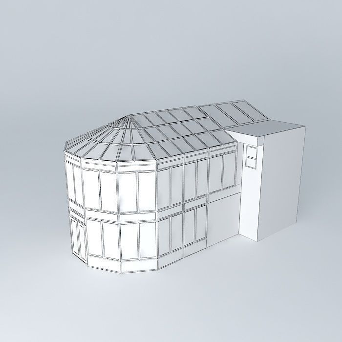 Conservatory 13 free 3D model | CGTrader