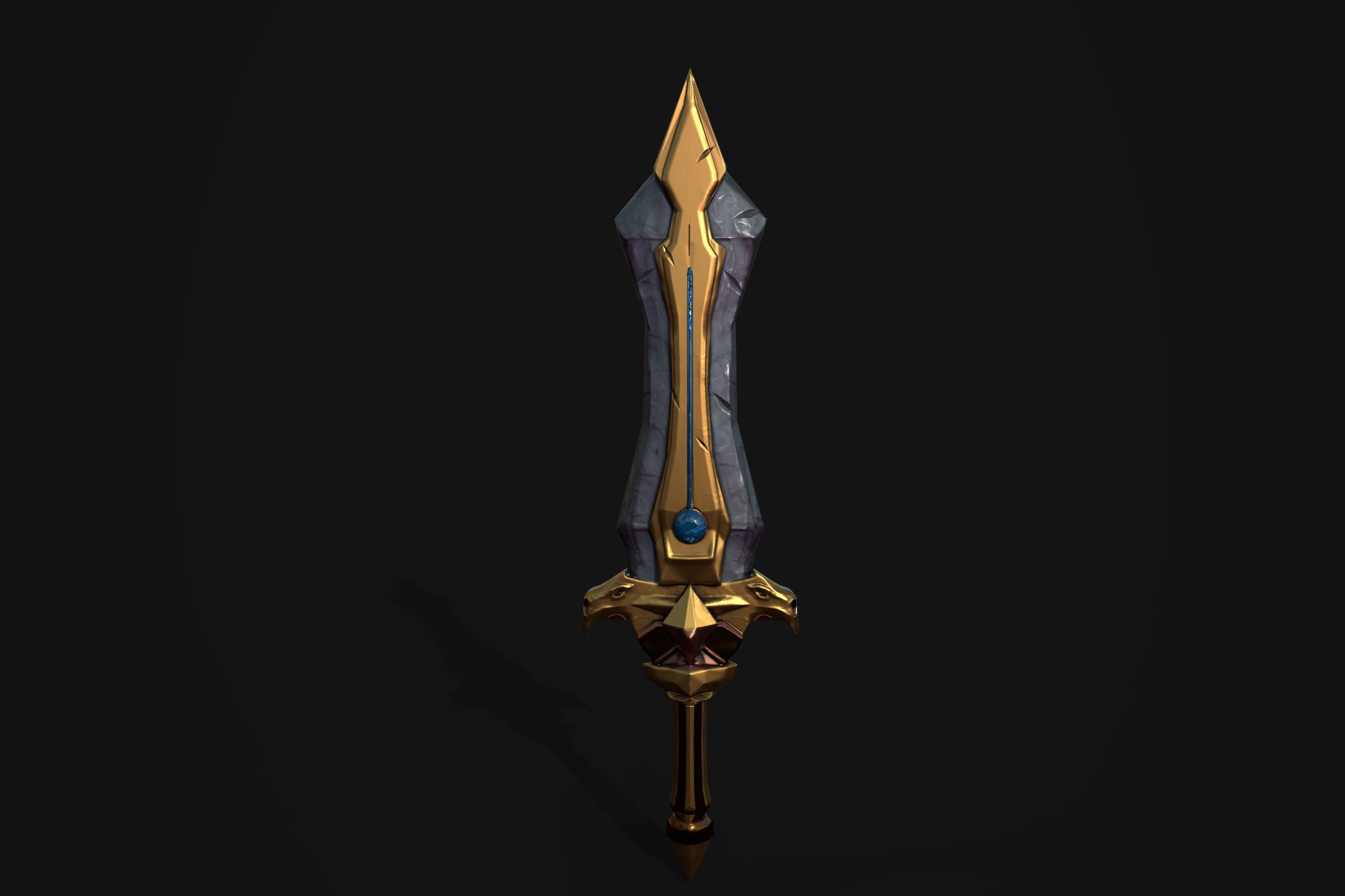 Stylized Fantasy Sword Pack 3D model | CGTrader