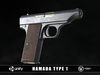 3D model Hamada Type 1 Japanese Pistol VR / AR / low-poly | CGTrader