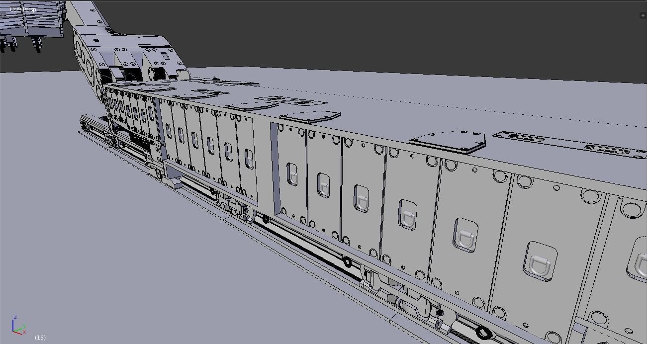 Longwall Mining Coal Shearer Loader 3D model | CGTrader