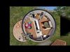 3D model modern round house design 3d model VR / AR / low-poly | CGTrader