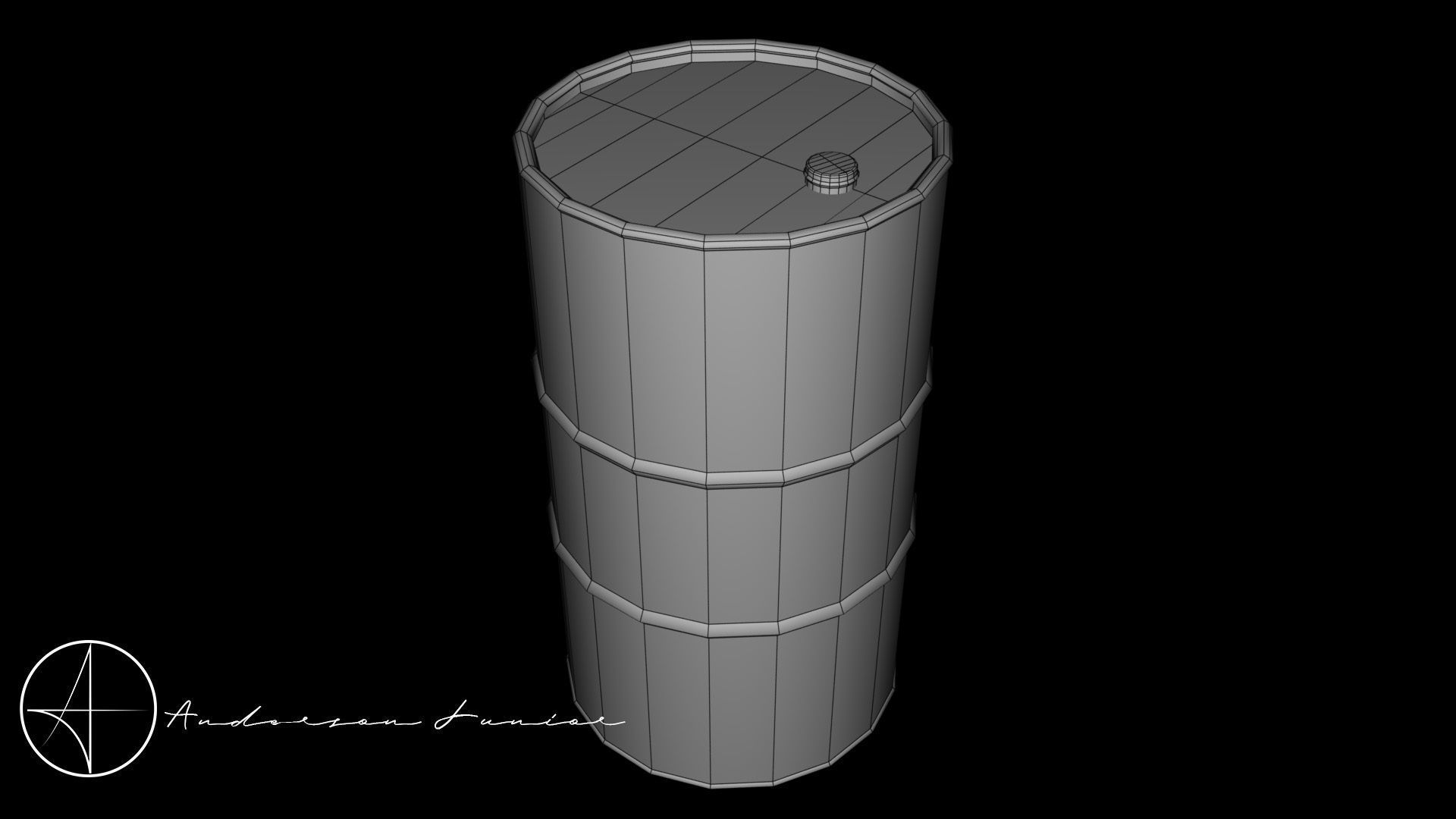 3D model Oil Barrel and Radiation Barrel VR / AR / low-poly | CGTrader