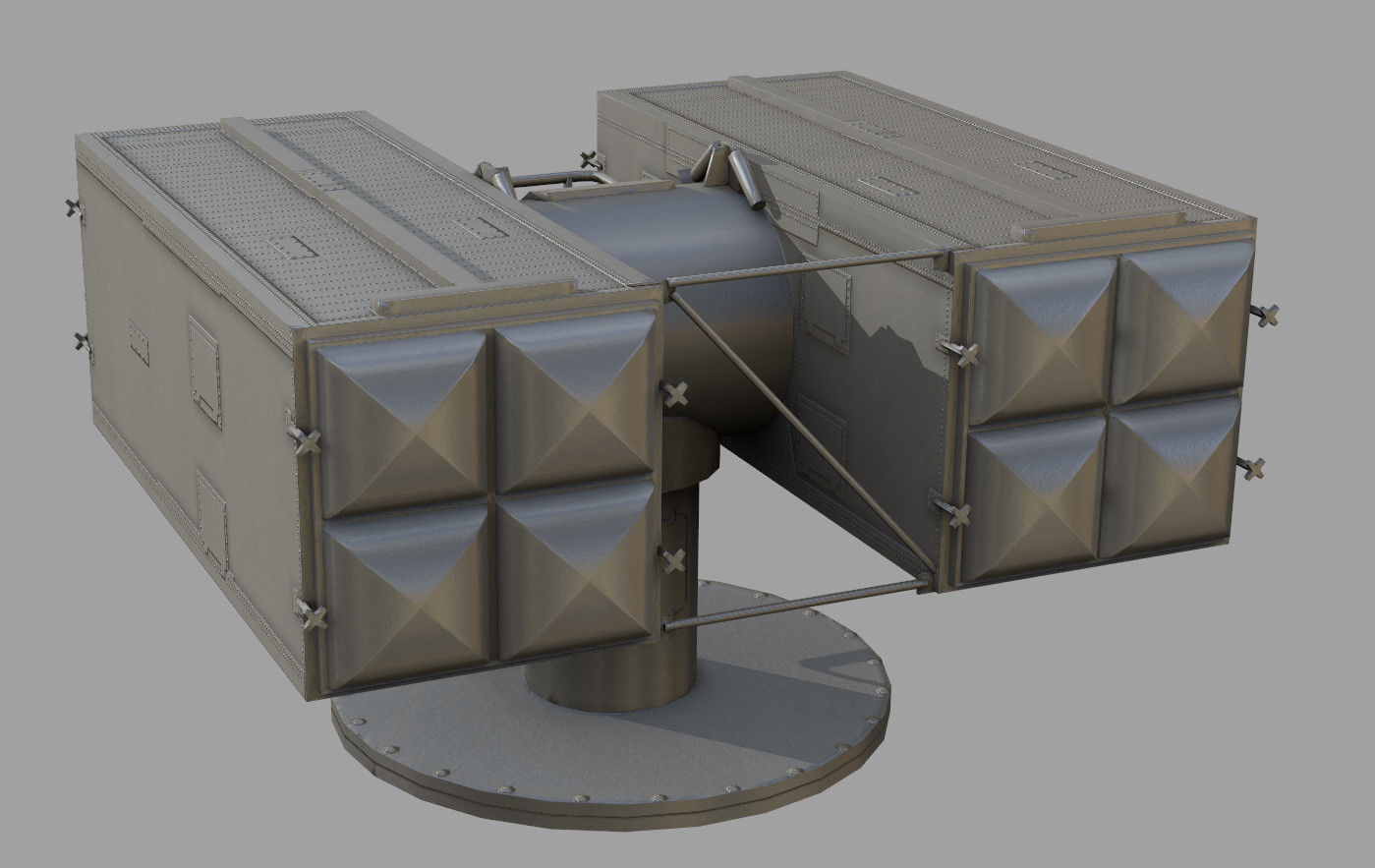 3D model Sea Sparrow Launcher Mark 29 VR / AR / low-poly | CGTrader