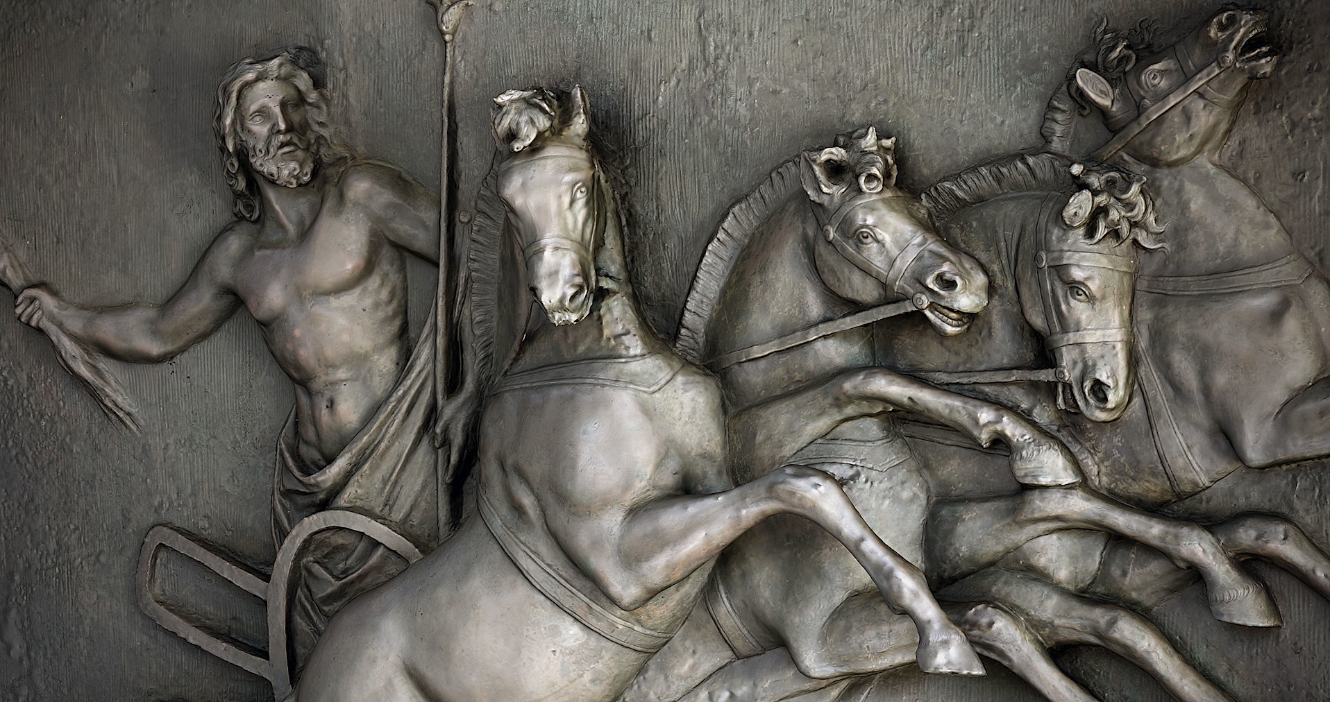 Zeus battle against creatures at Achilleion Corfu island 3D model 3D ...