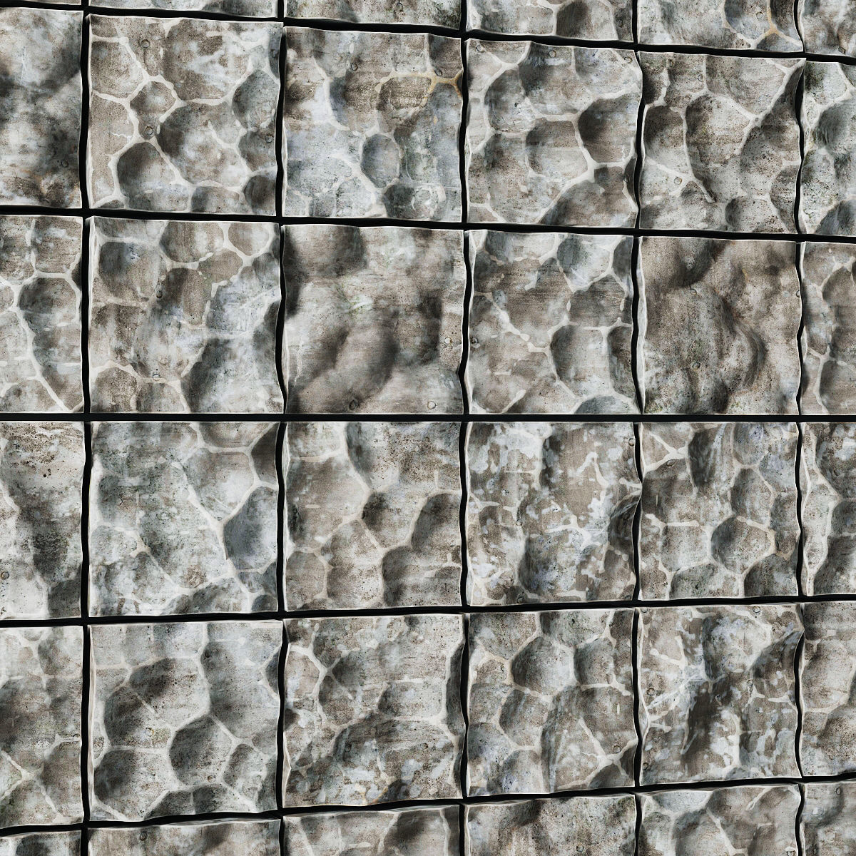 Panel rock stone 3D model | CGTrader
