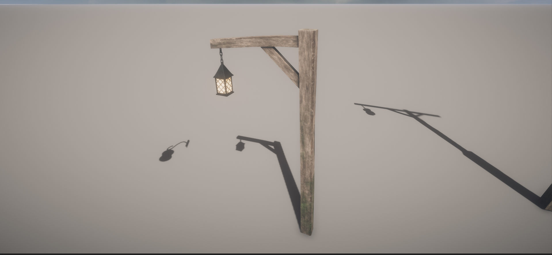 3D model Medieval street lights VR / AR / low-poly | CGTrader