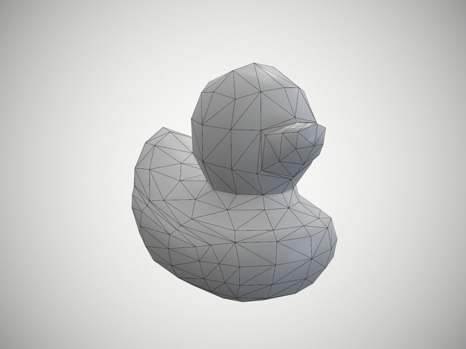 Rubber Duck free VR / AR / low-poly 3D model | CGTrader