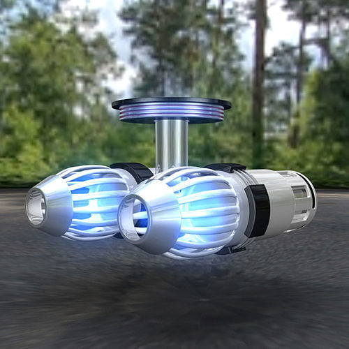 Plasma Chaingun 3D model | CGTrader