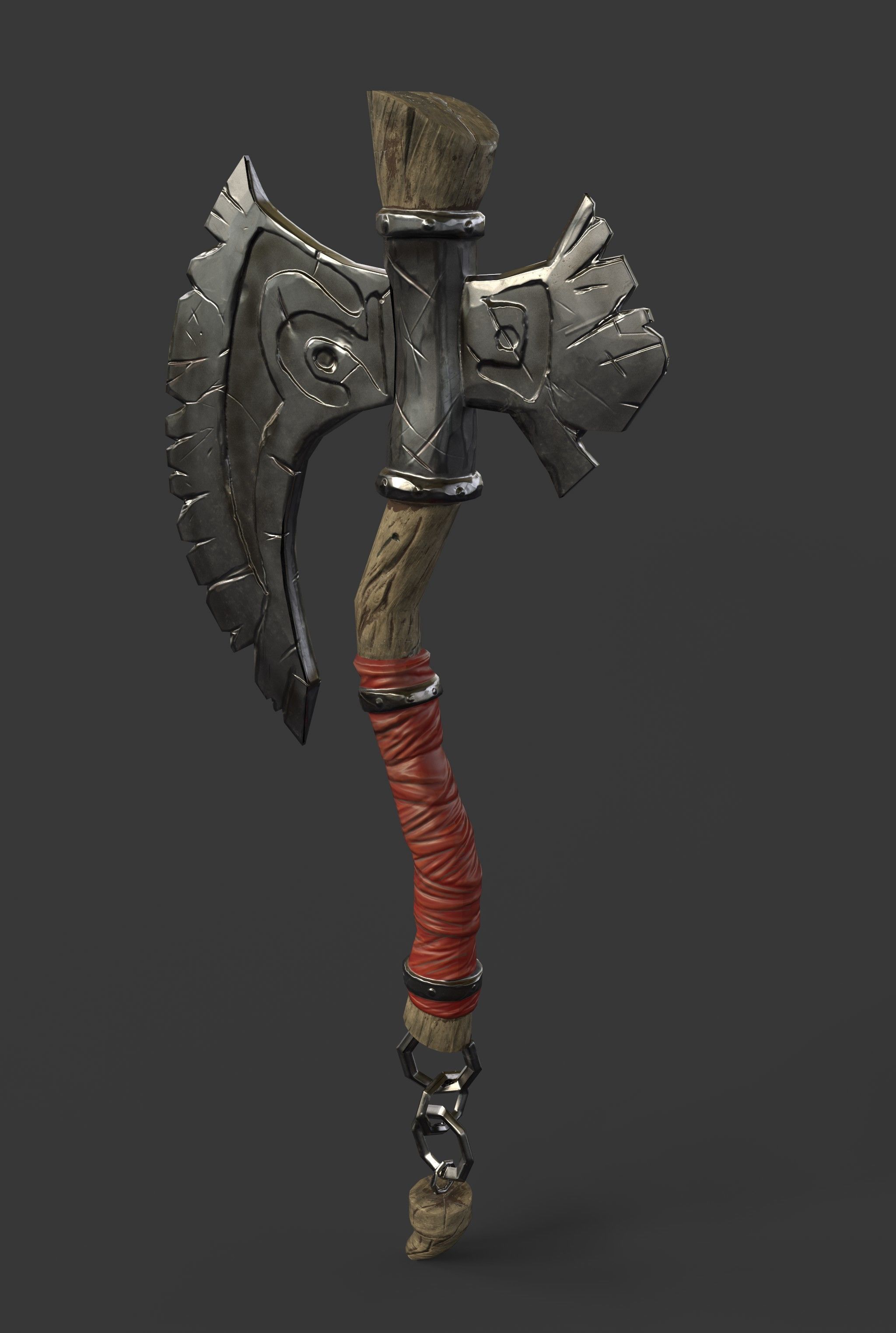 3D model stylize axe VR / AR / low-poly | CGTrader