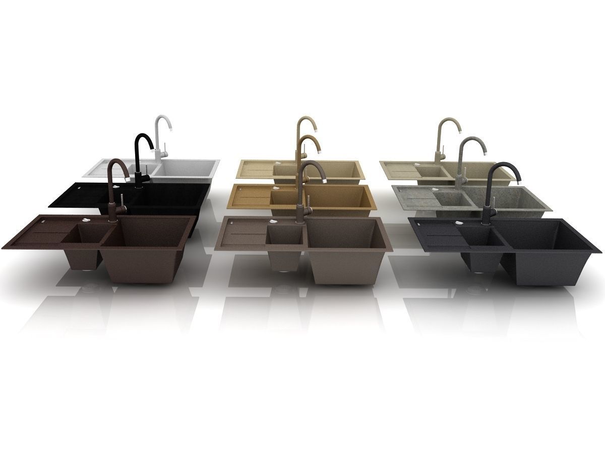 Kitchen Sink free 3D model | CGTrader