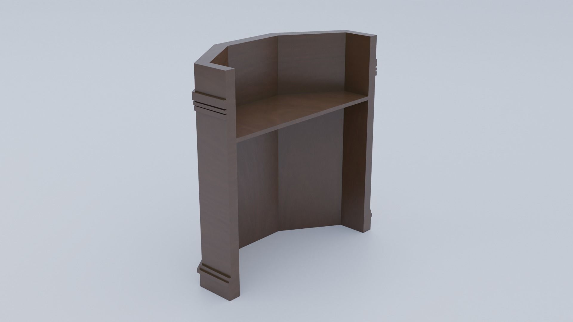 Pulpit Column 3D model | CGTrader