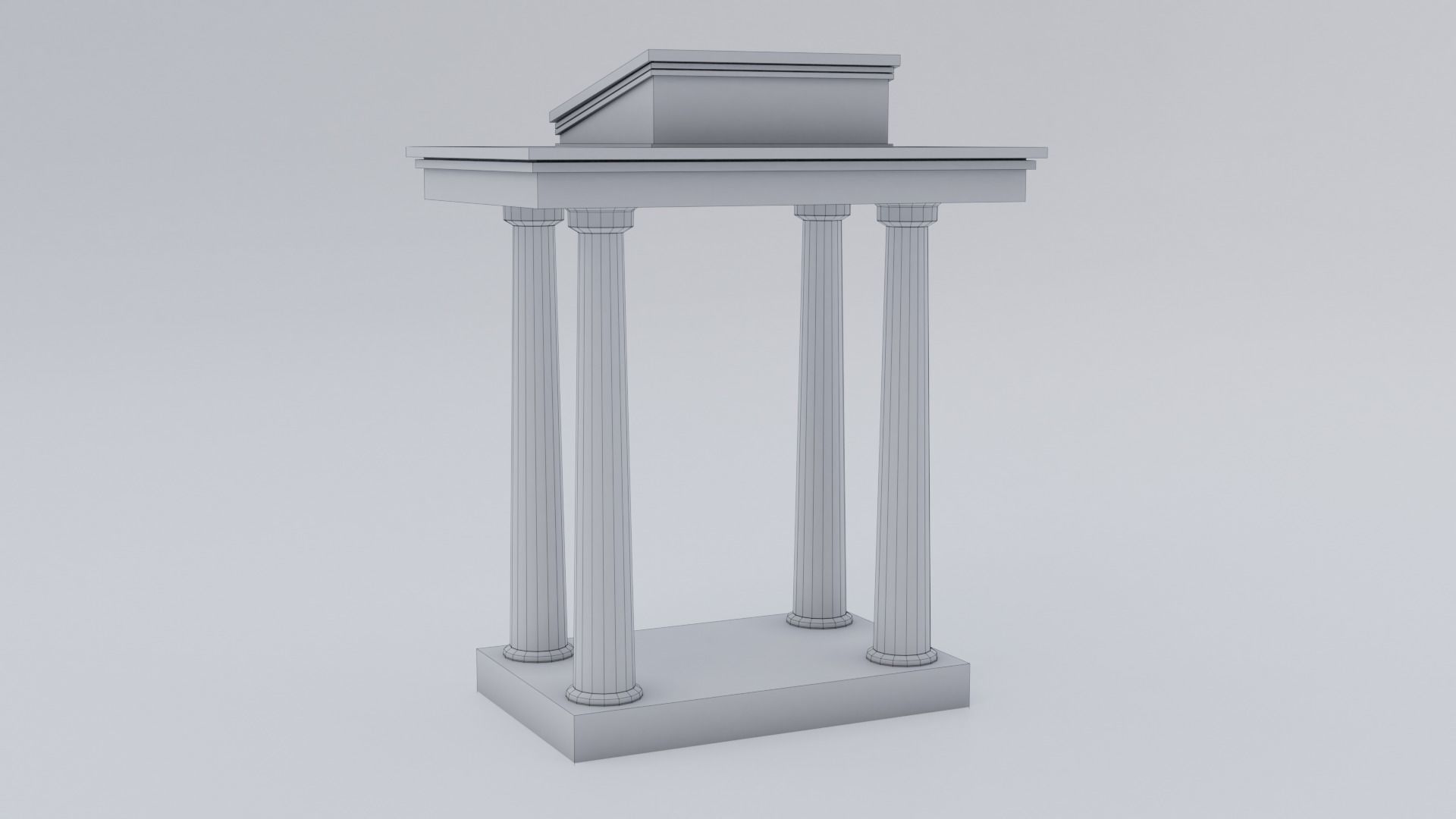 3D model Lectern C VR / AR / low-poly | CGTrader