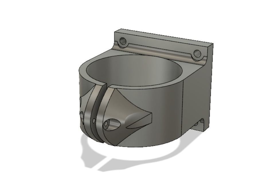 CNC Router holder 65mm free 3D model 3D printable | CGTrader