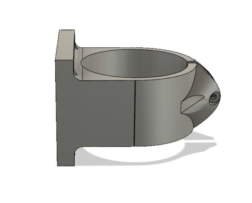 CNC Router holder 65mm free 3D model 3D printable | CGTrader