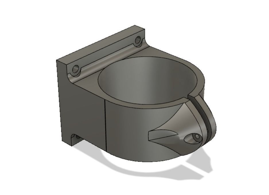CNC Router holder 65mm free 3D model 3D printable | CGTrader