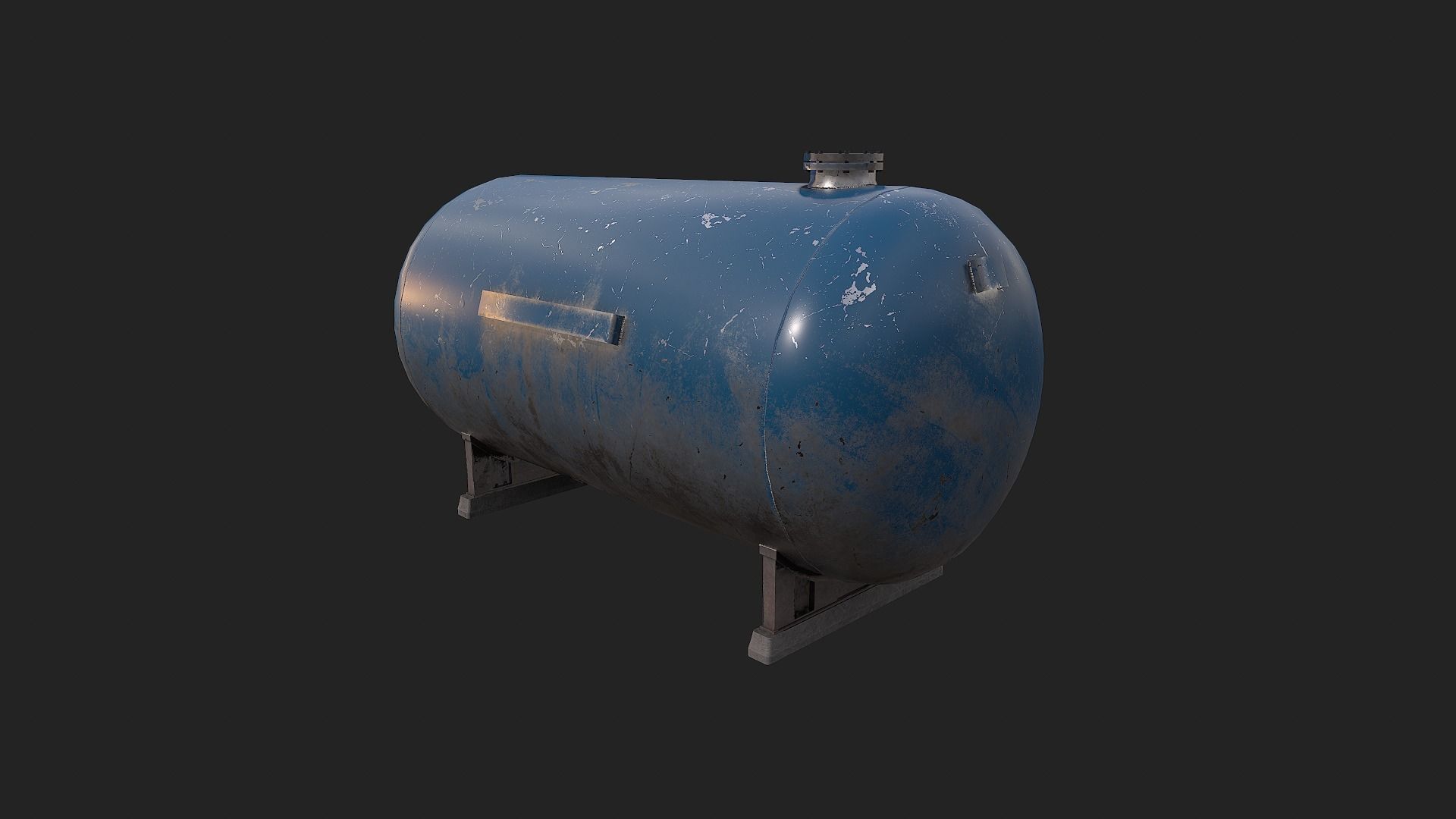3D model Gas Tank - 4 Color VR / AR / low-poly | CGTrader
