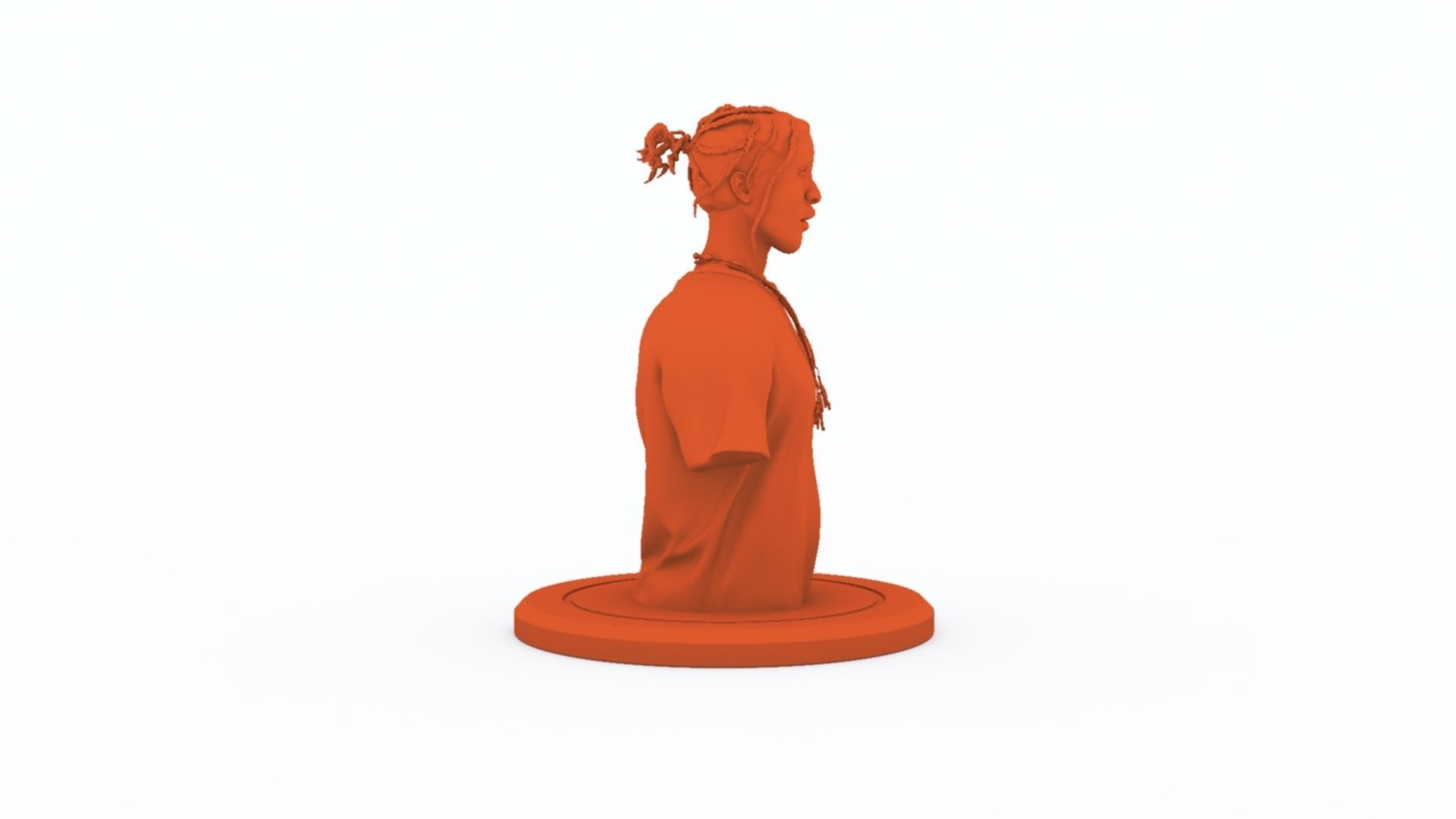 ASAP Rocky Bust Updated 3D model 3D printable | CGTrader
