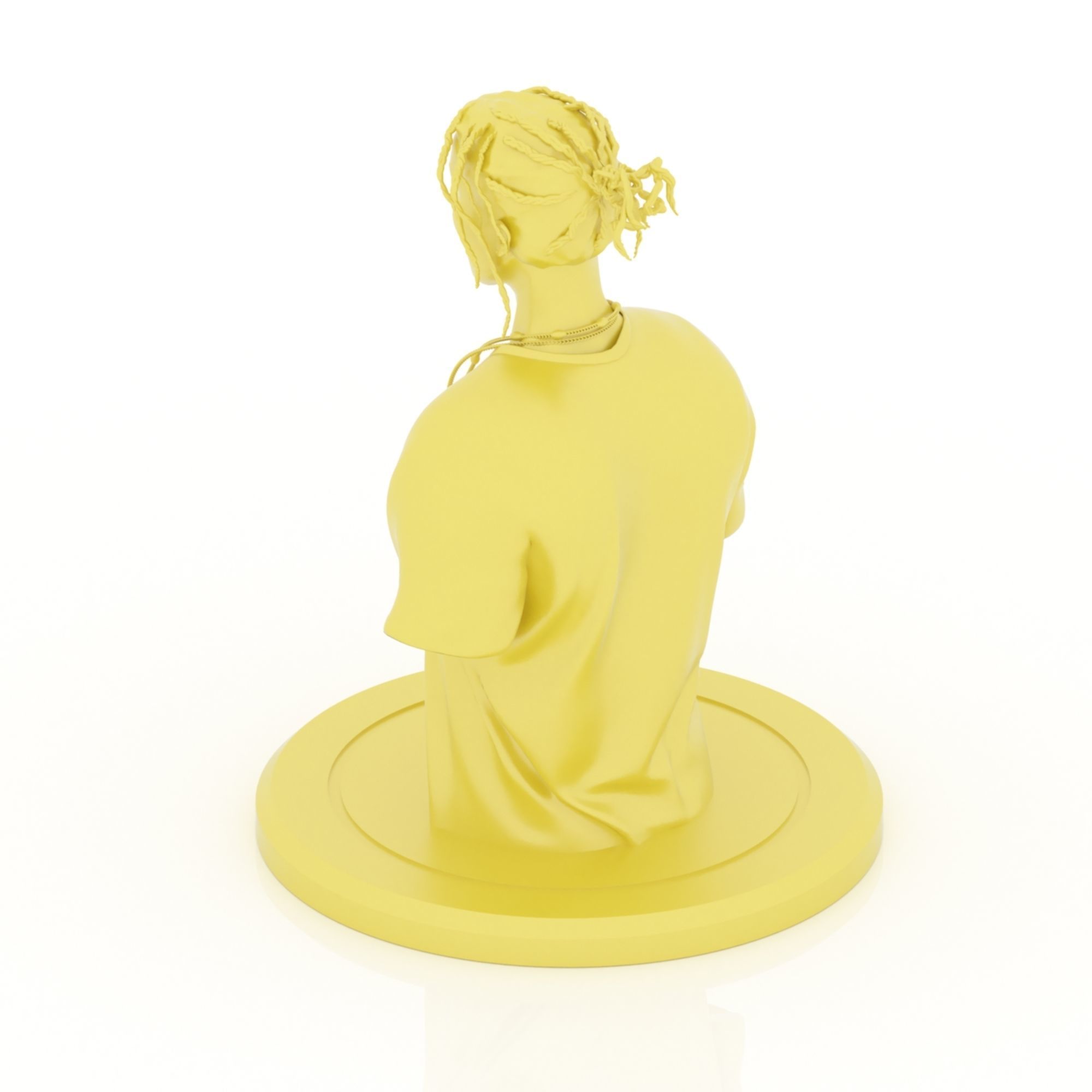 ASAP Rocky Bust Updated 3D model 3D printable | CGTrader