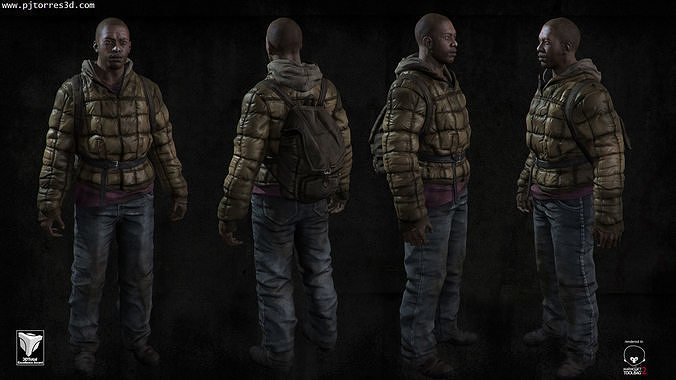 3D model Survivor Realtime VR / AR / low-poly | CGTrader